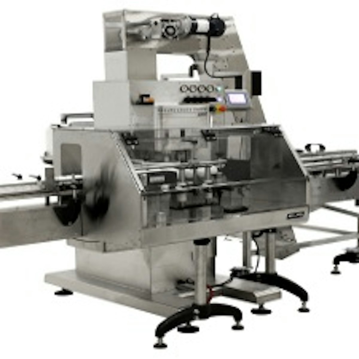 Inline secure chuck capper with feedscrew | Healthcare Packaging