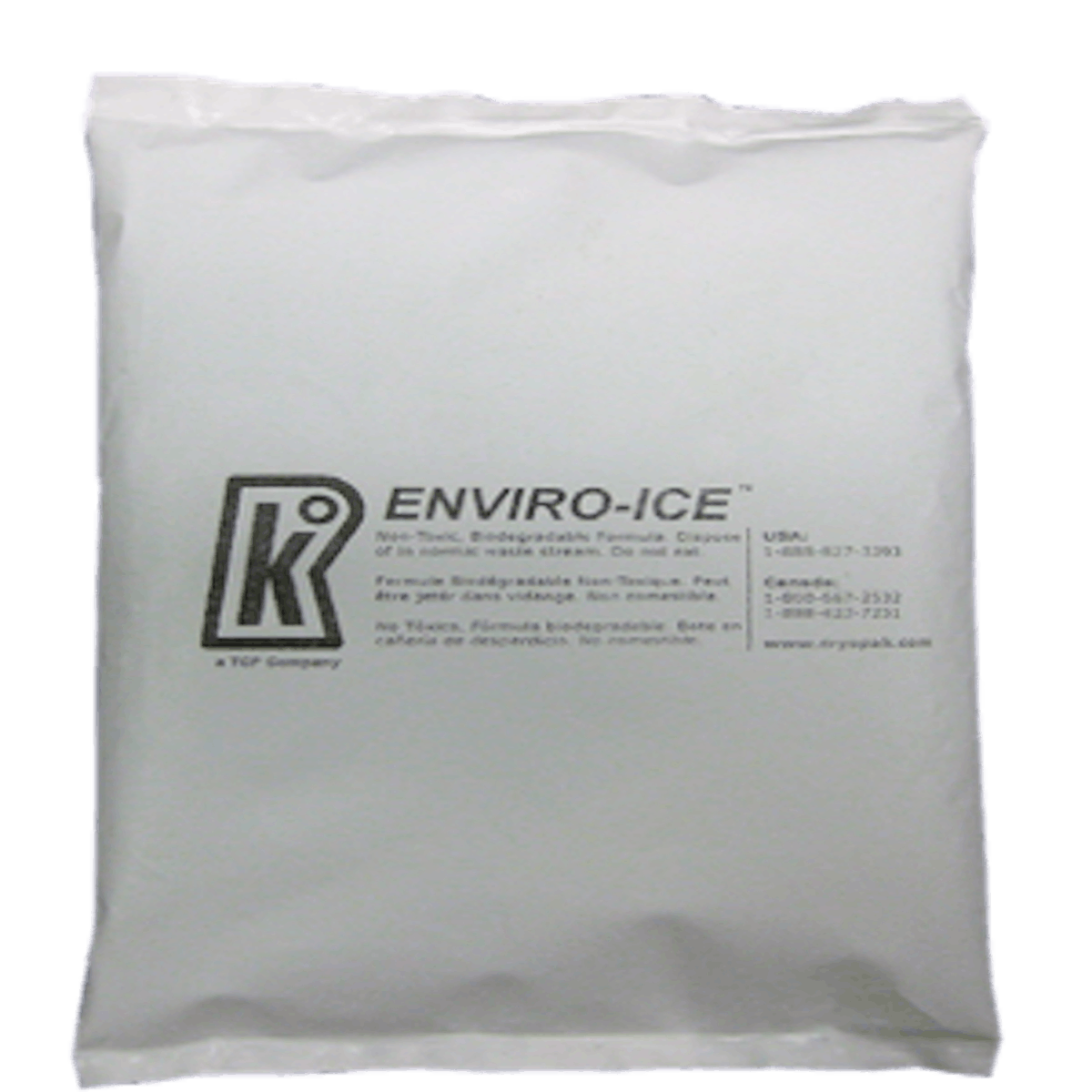 Enviro-Ice gel pack with biodegradable film | Healthcare Packaging