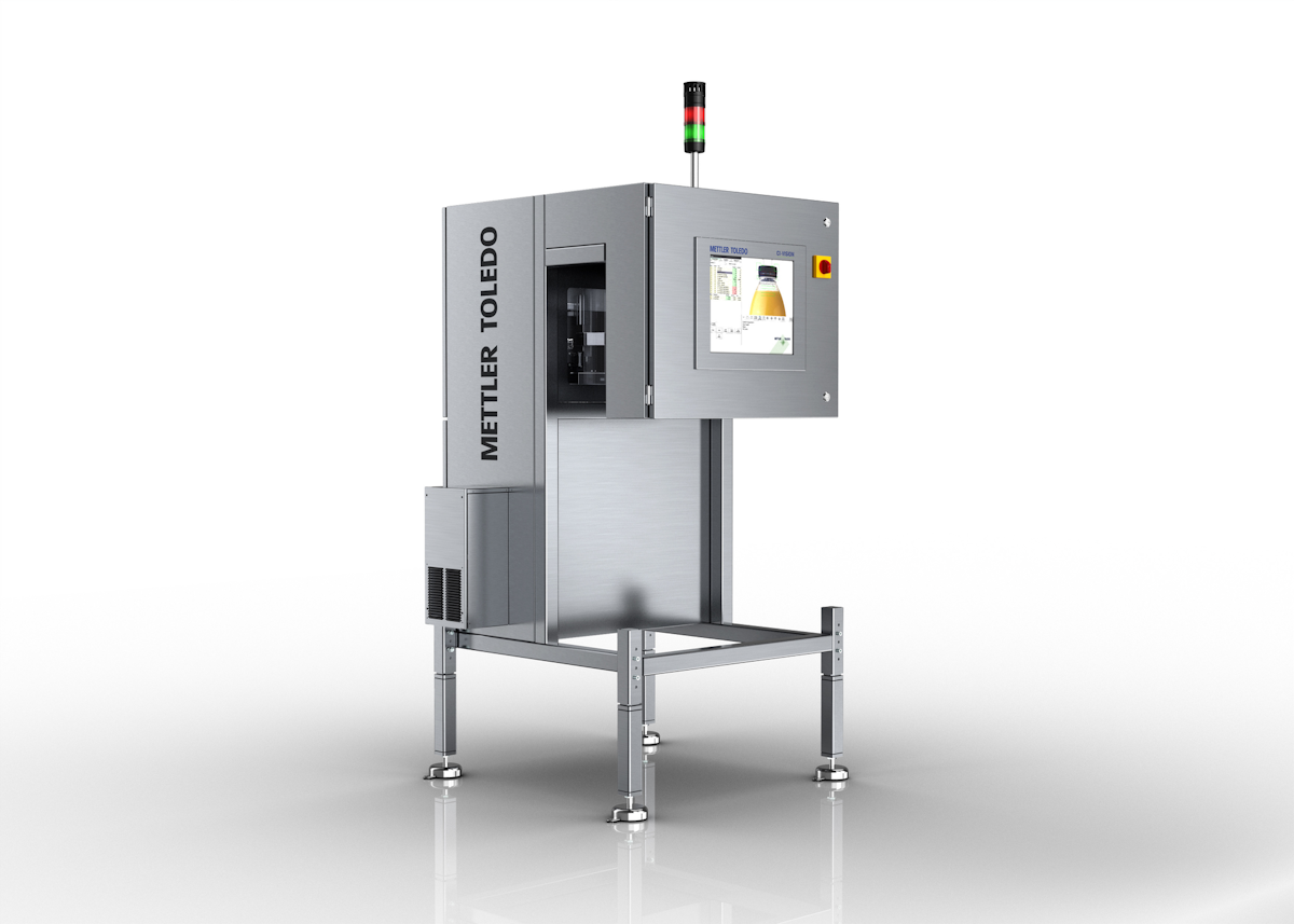 Mettler Toledo CI-Vision: Filled bottle inspection system | Healthcare ...