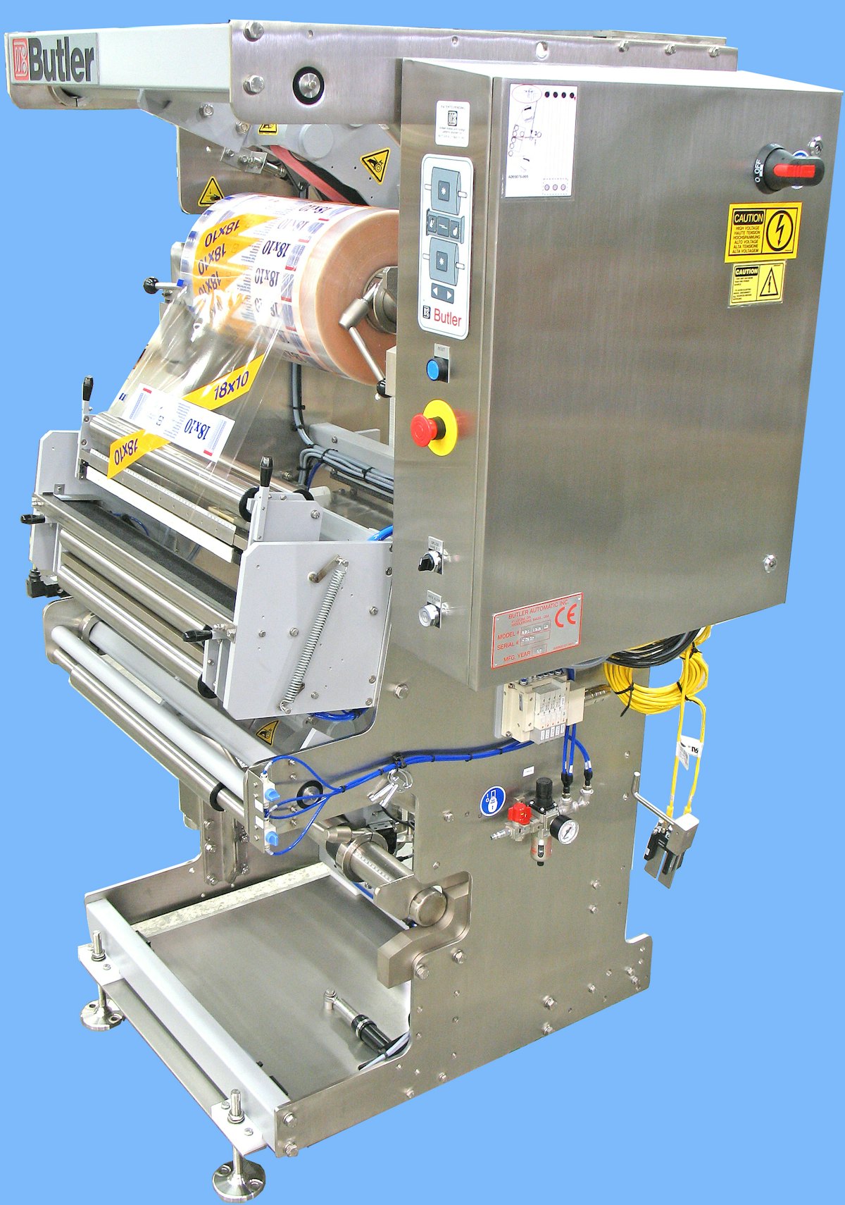 Butler Automatic: Film splicer | Healthcare Packaging