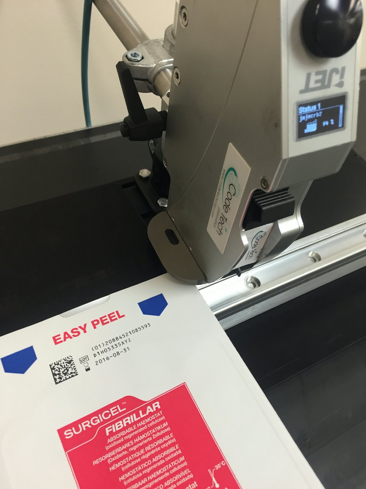 Code Tech: UDI-Capable Thermal Inkjet Printer | Healthcare Packaging