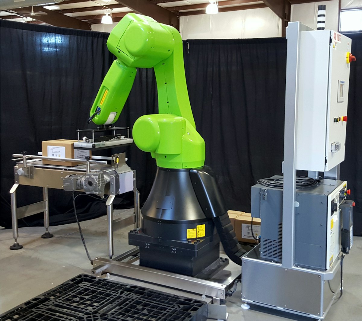 ESS: Redesigned Robotic Mini Pallet Cell | Healthcare Packaging