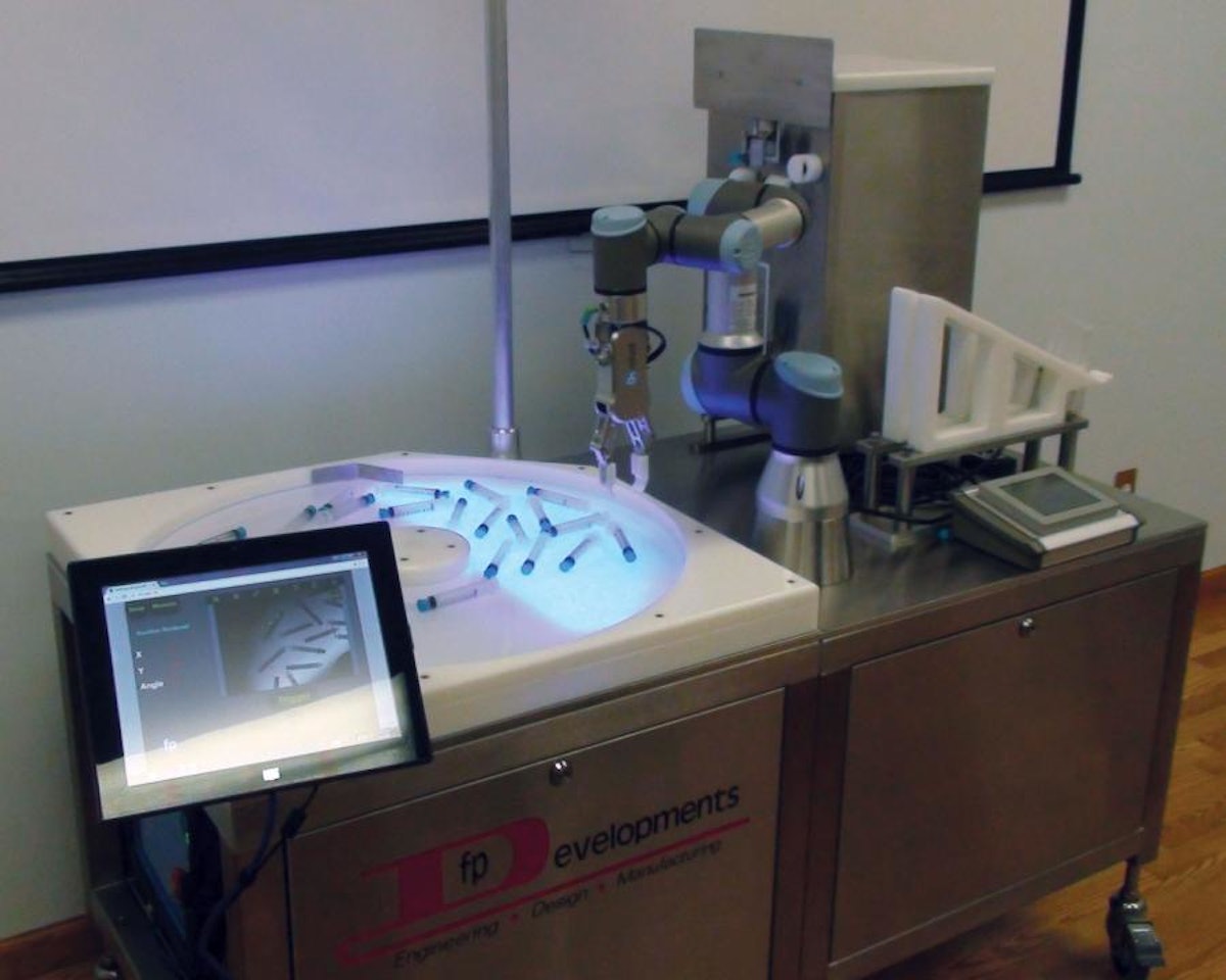 Vision System Speeds Syringe Filling | Healthcare Packaging