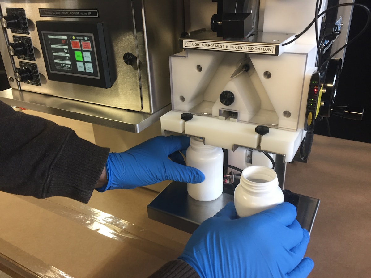 Deitz Co.: Tabletop Pill Counter Automatically Stops If Bottles Missing ...