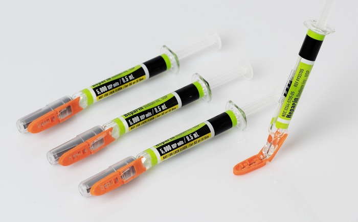 New Prefilled Heparin Syringe Benefits from Needle-Trap | Healthcare ...