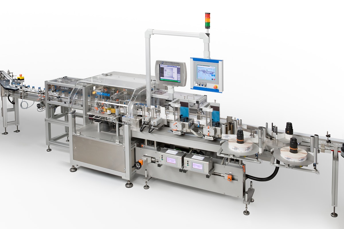 Herma: Wrap-Around Labeler With Motion Control | Healthcare Packaging