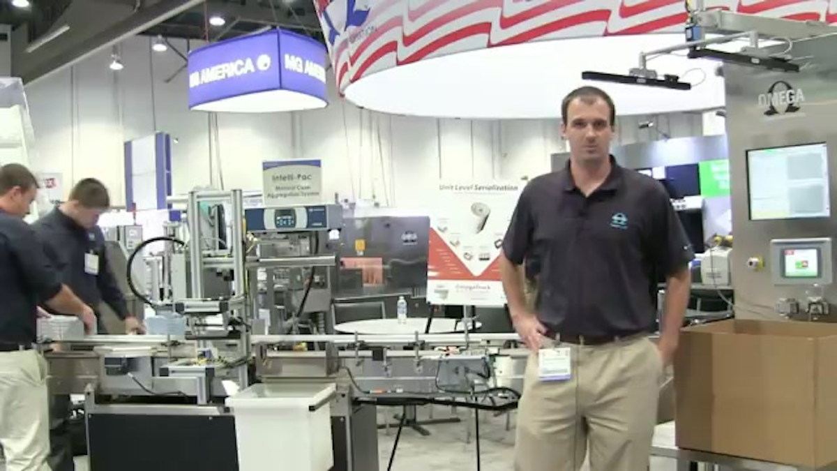 Manual case aggregation system for serialized product | Healthcare Packaging