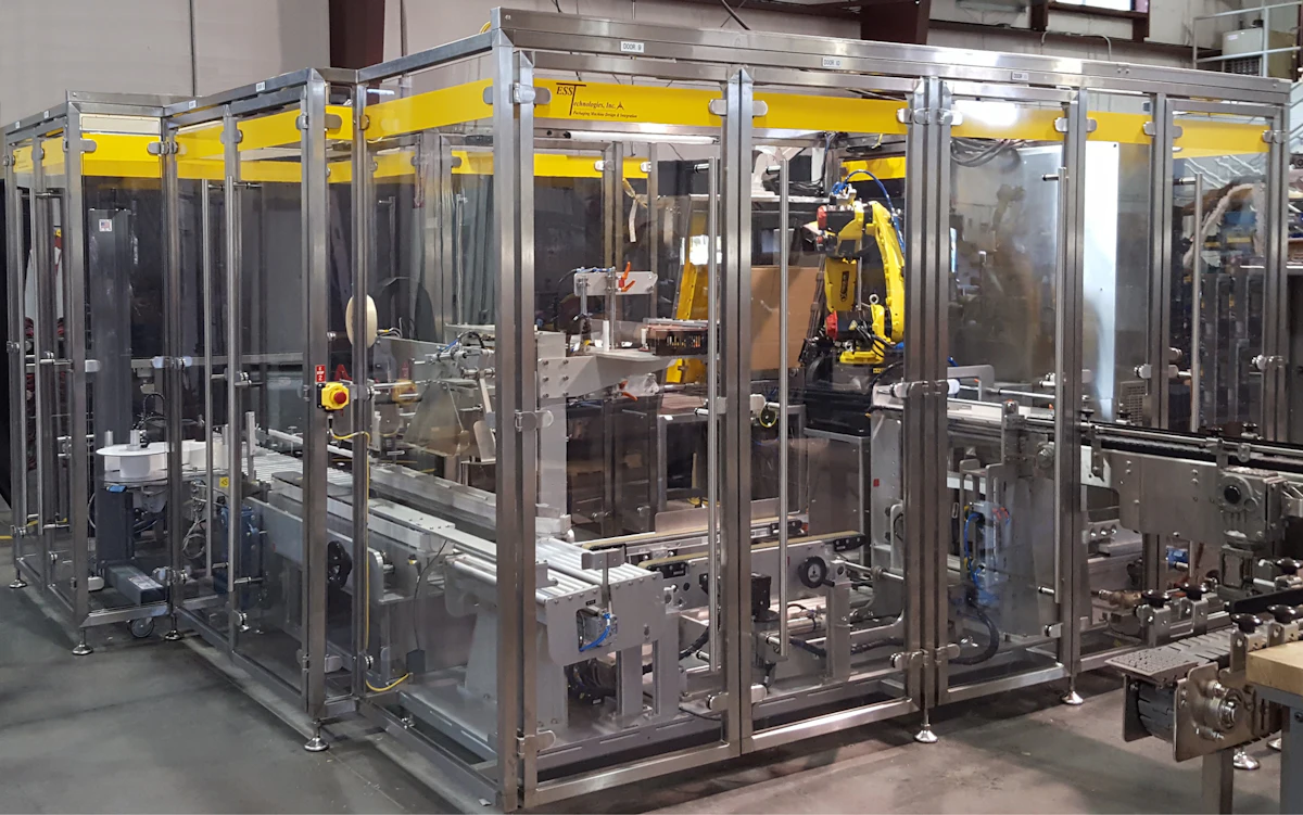 ESS: Case Packer Line Includes Bottom Load and Side Load Configurations ...