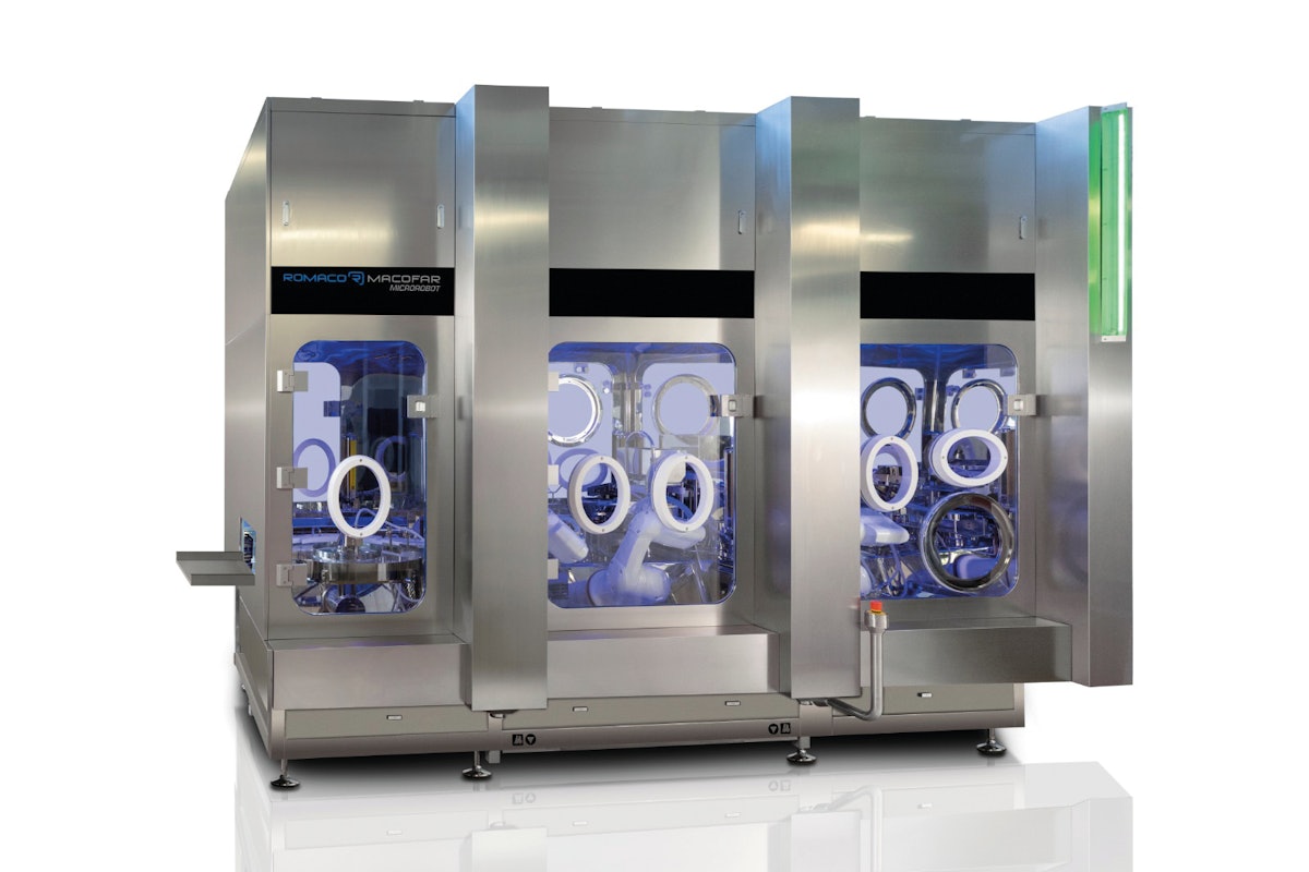 Romaco Macofar: Robotic Microdosing Machine for Cytostatic Powders From ...