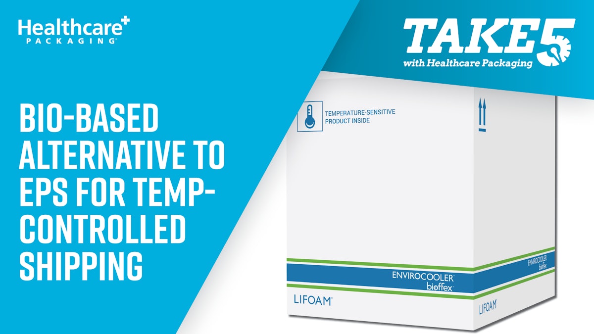 Cold Chain Sustainability: New Bio-Based Shipper — Take Five with ...