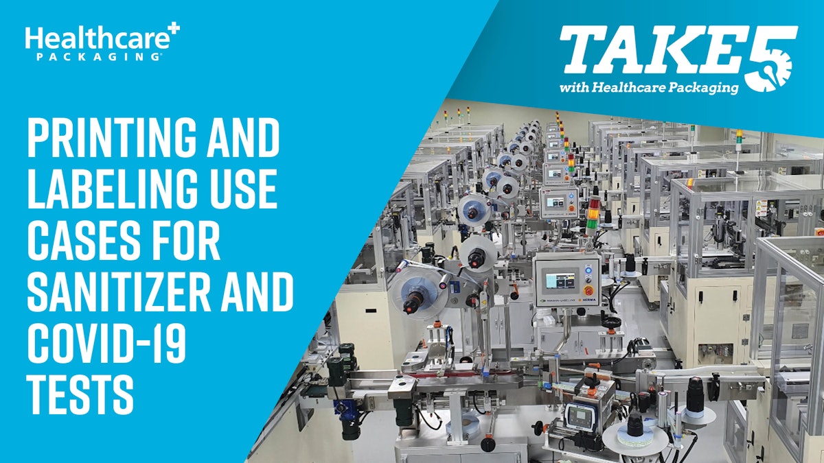 Two Machinery Applications in Test Kits and Sanitizer Packaging ...