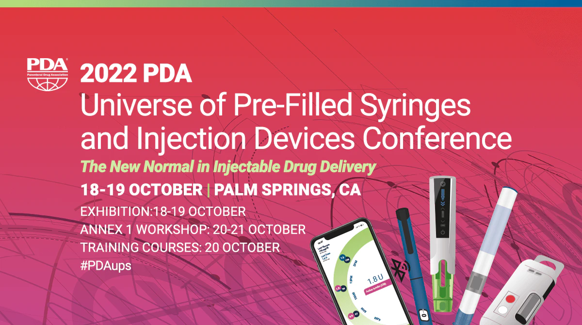 2022 PDA Pre-Filled Syringes Conference and Parenteral Packaging ...