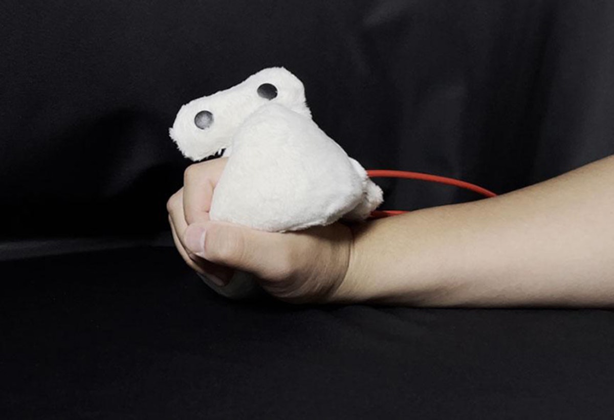 Soft Fuzzy Robot Comforts Patients During Medical Procedures ...