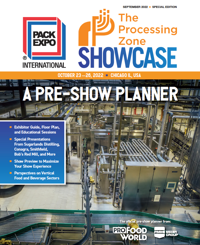 2022 PACK EXPO Processing Zone Showcase | Healthcare Packaging