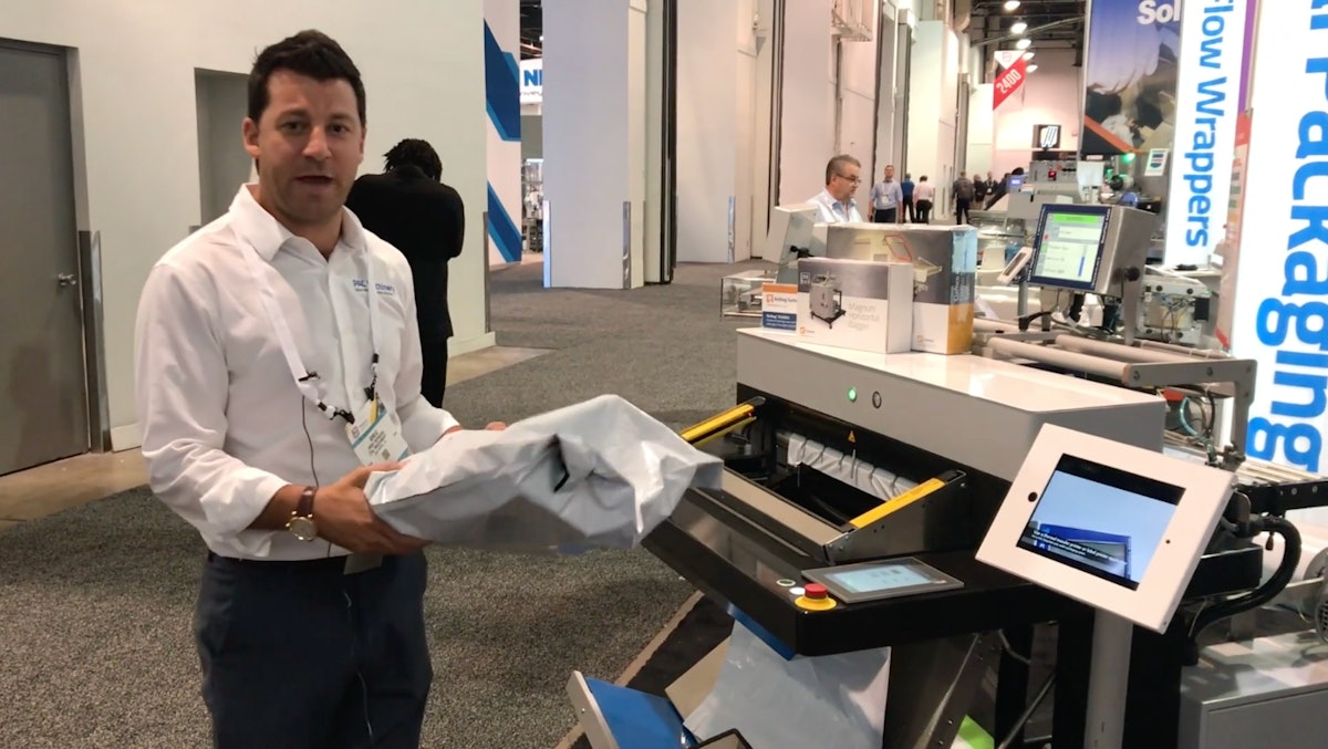 All-Electric Bagger Prints/Applies Labels, Barcodes on Bag | Healthcare ...