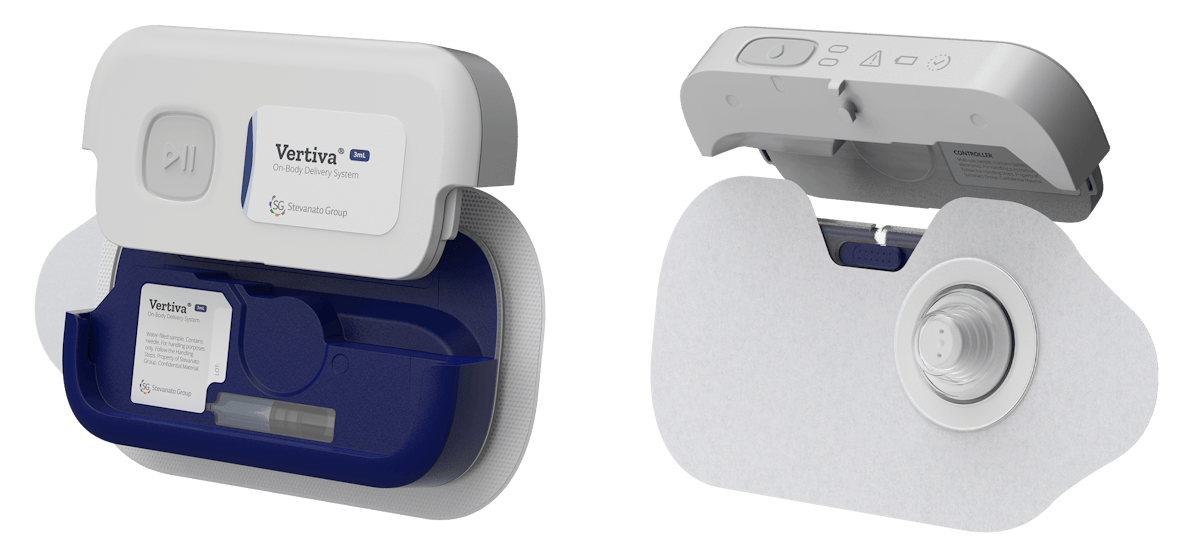 Stevanato Group Introduces Vertiva® 10mL On-Body Delivery System ...