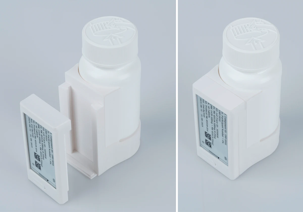 Digital Display Label From: Schreiner MediPharm | Healthcare Packaging