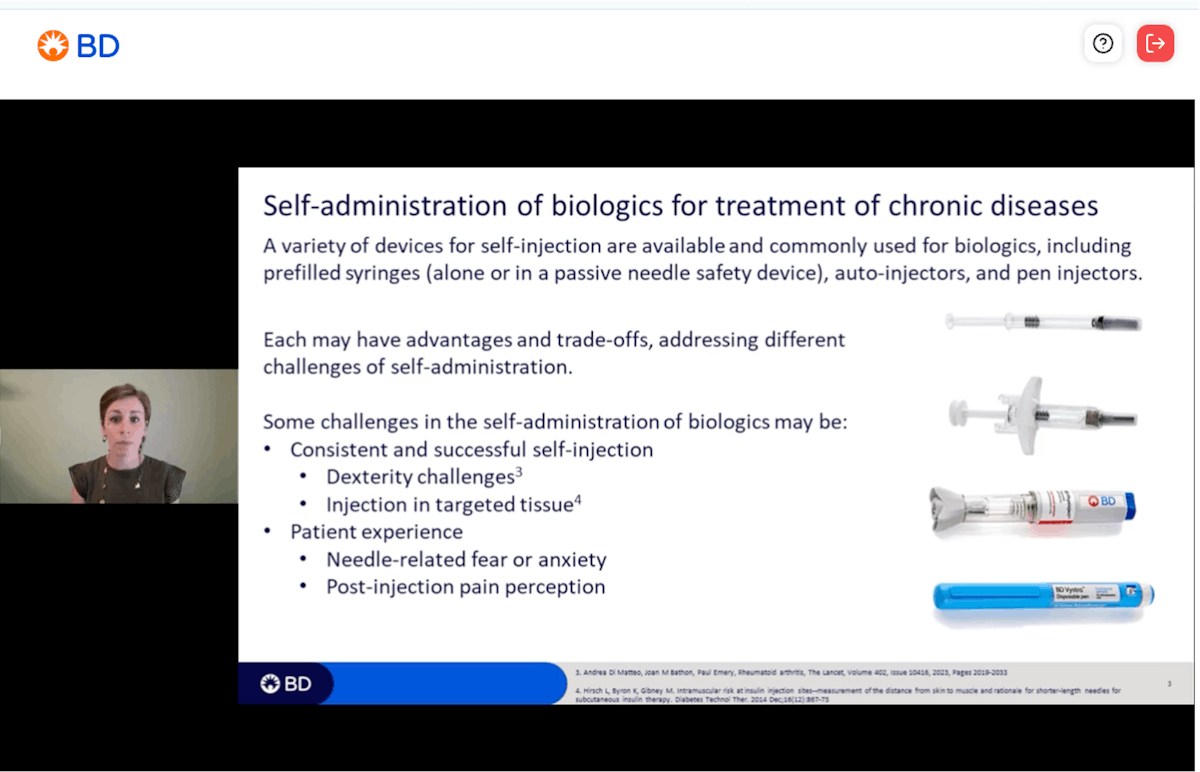 Improving Self-Injection Delivery of Biologics Through Better Needle ...
