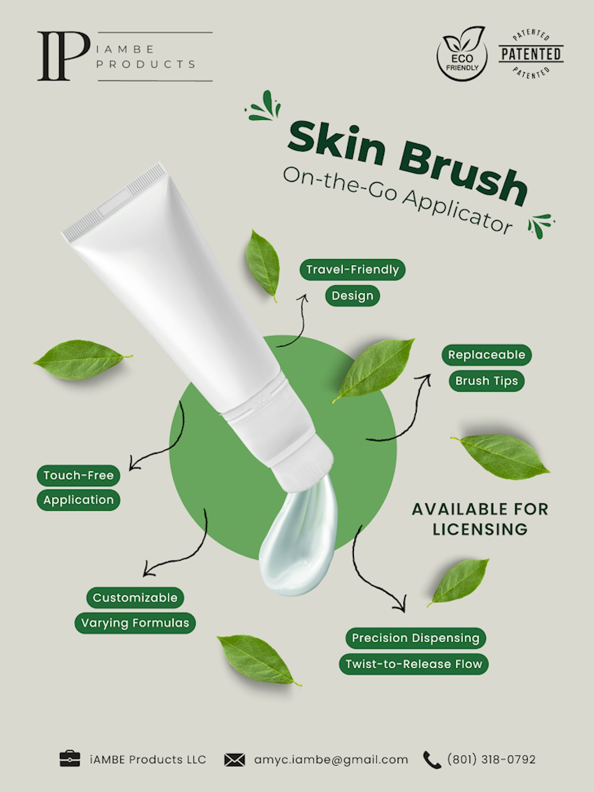 Applicator Brush Transforms Topical Drug Delivery From: iAMBE Products ...